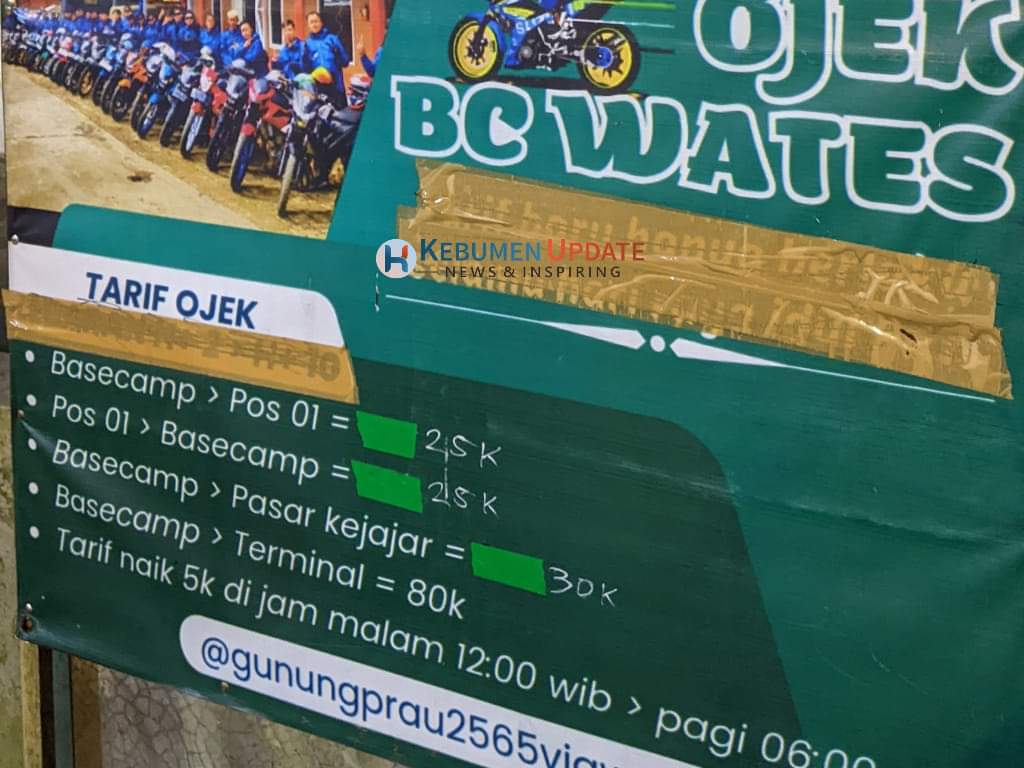 Naik Gunung Prau Jalur Wates, Ini Harga Tiket dan Tarif Jasa Ojeknya ...